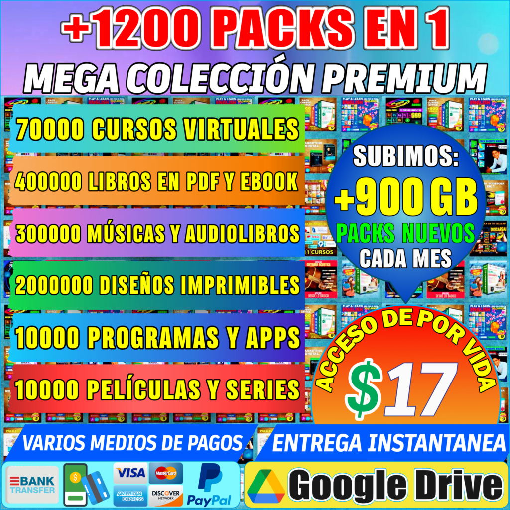 Virtual Packs & Software – 1200 Packs en 1