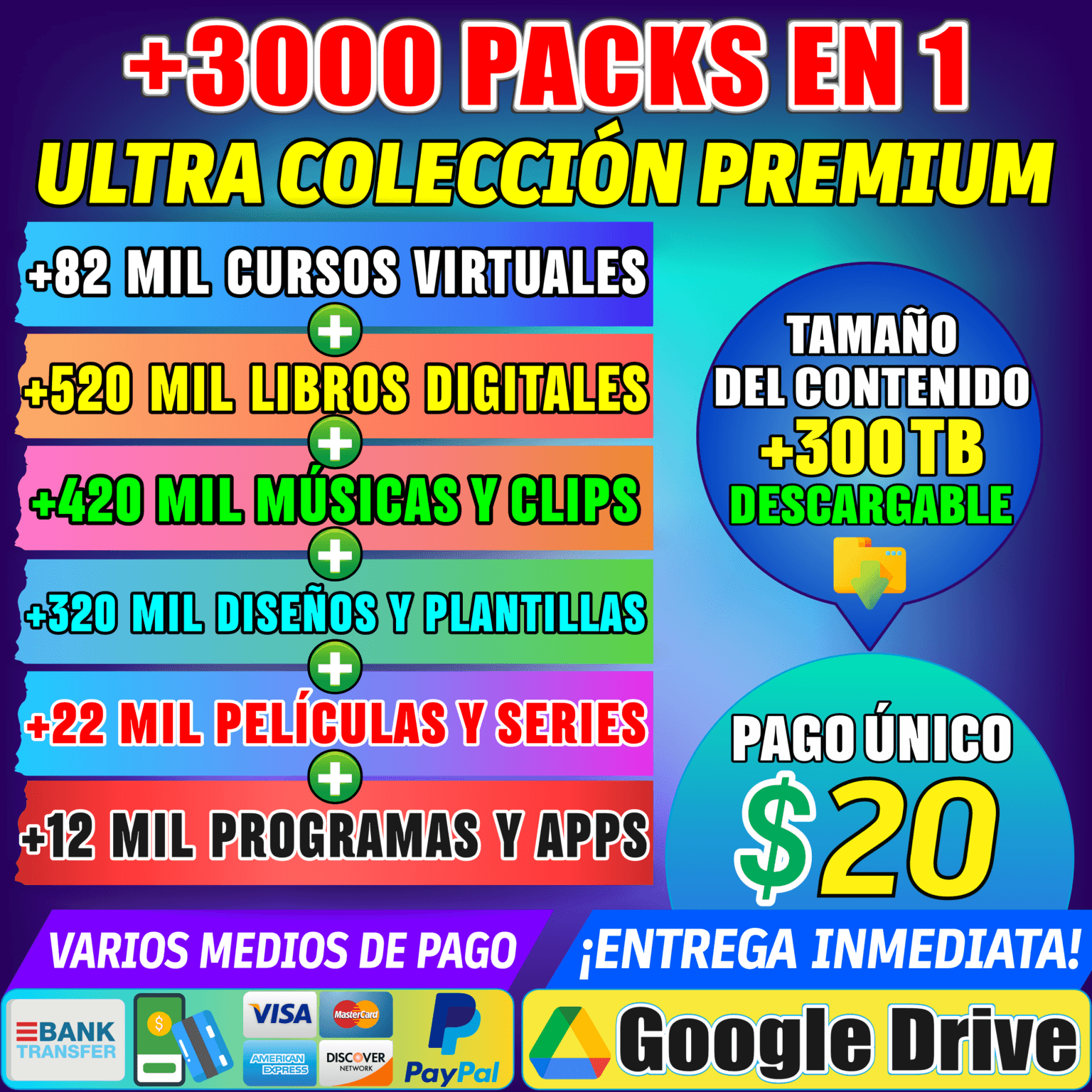 Virtual Packs Online – +3000 Packs en 1