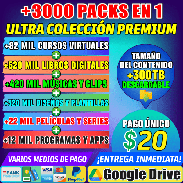 Virtual Packs Online – +3000 Packs en 1